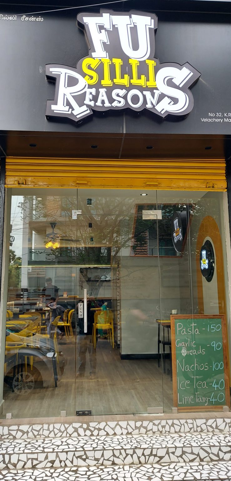 Fusilli Reasons, Velachery, Chennai | Crispy Fried Opinions